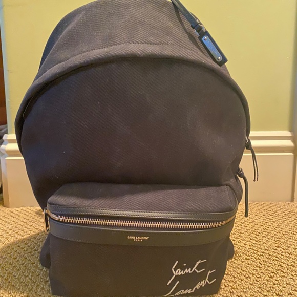 Yves Saint Laurent | Bags | Saint Laurent Backpack | Poshmark